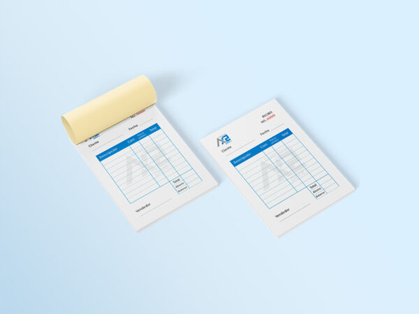 Talonarios / Blocks Notas de Entrega / Récipes – Ax2 Print